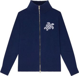 Vilebrequin Homme, Pulls, Bleu, Taille: 2XL Juan Full Zip Sweater