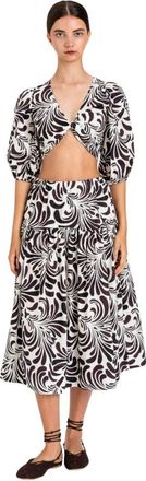 Twinset Femme, Robes, Noir, Taille: 36 FR Ensemble coordonn&eacute; haut et jupe