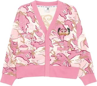Aape By A Bathing Ape Jacke mit grafischem Print - Rosa