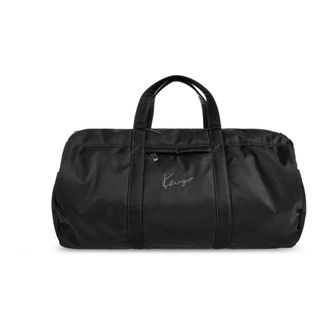 Kenzo Homme, Sacs, Noir, Taille: ONE Size Sac de voyage Signature