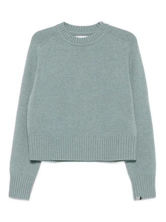 Extreme Cashmere Pull Col Rond - Vert