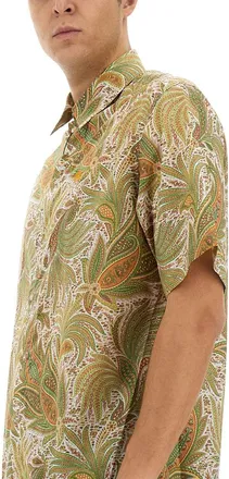 Etro Cotton Overshirt - Beige