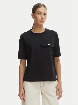 Tommy Hilfiger T-Shirt WW0WW49249 Schwarz Relaxed Fit