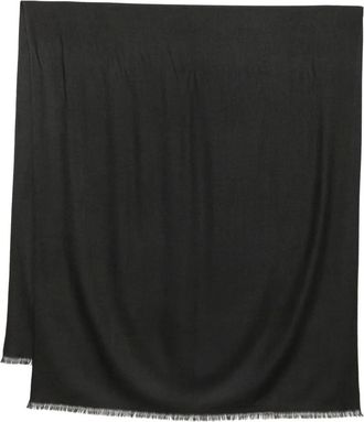 N.Peal étole en pashmina - Marron