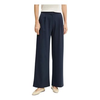 Patrizia Pepe Palazzo-Hose mit Gummizugbund - - Trousers - Damen - Blau - L