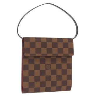 Louis Vuitton Mini sac en toile Pre-owned - Femme - Pre-owned - Brun - Taille: ONE Size