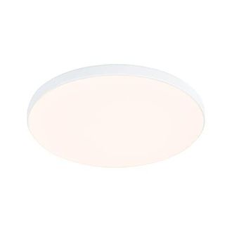 Paulmann 79939 LED Panel Einbaupanel Veluna VariFit Edge 120mm rund Warmwei&szlig; Wei&szlig; Kunststoff Beleuchtungssystem 3000 K