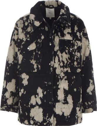 Maison Haussmann Veste Coton Tie & Dye Noir