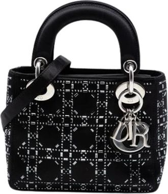 Dior Pre-owned Lady Dior - Femme - Pre-owned - Noir - Taille: ONE Size