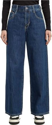 G-Star Skater High Loose Jeans, Bleu (Worn in Sentry Blue D25286-d536-g334), 28W / 32L Femmes
