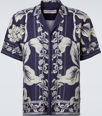 Orlebar Brown Hemd Maitan aus Leinen