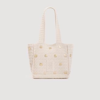Sandro H&auml;keltasche mit Quasten