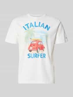 MC2 Saint Barth T-Shirt mit Motiv-Print Modell DENVER