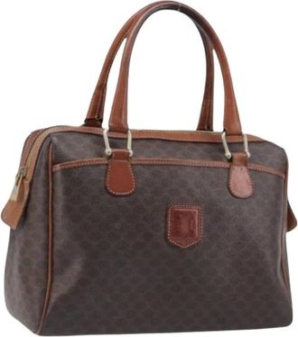 Celine Pre-owned Sac Boston Vintage - Femme - Pre-owned - Brun - Taille: ONE Size