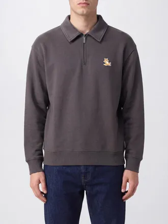 Maison Kitsun&eacute; Sweatshirt Herren Farbe Grau