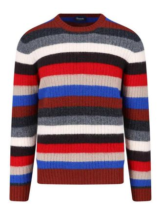 Drumohr Rundhalspullover - Bunt