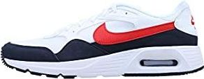 Nike Nike Air Max SC, Chaussures Homme, Obsidienne rouge universitaire blanche, 38.5 EU