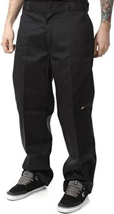 Dickies D/Knee Work Pant Pantalon, Noir, Unique /L32 (Taille Fabricant: 36/32) Homme