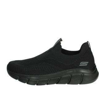 Skechers Bobs B Flex-Frigid Edge Herren-Sneaker, Schwarz/Schwarz, 40 EU
