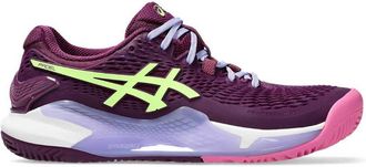 Asics Damen Gel-Resolution 9 Padel Sneaker, BERUHIGENDES Meer/HEISSES PINK, 41.5 EU