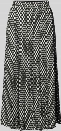 Max & Co. Ausgestellter Midi-Rock mit Allover-Muster