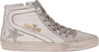 Golden Goose Low-Top Sneaker - Slide Leather Sneakers - Gr. 35 (EU) - in Wei&szlig; - f&uuml;r Damen
