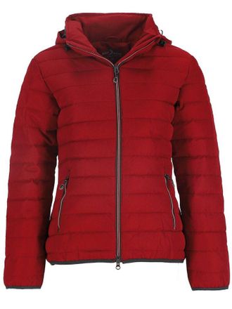 Blue Wave Steppjacke Nina Damen Jacke Nina gesteppt mit abnehmbarer Kapuze in Melange-Optik