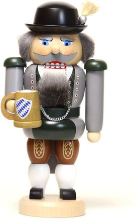 Seiffener Volkskunst NussknackerBayer 20 cm