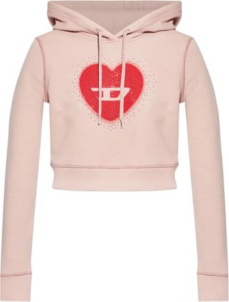 Diesel F-Slimmy hoodie - Rosa