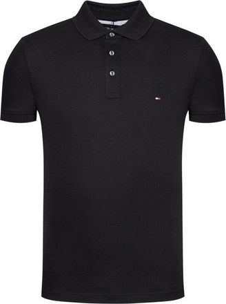 Tommy Hilfiger Poloshirt 1985 MW0MW17771 Schwarz Slim Fit