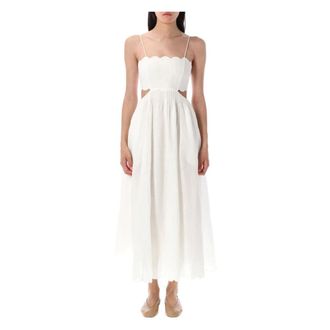 Zimmermann Damen, Kleider, Wei&szlig;, MGr&ouml;&szlig;e
