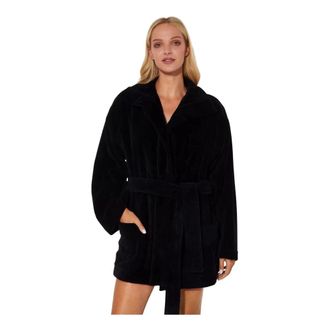Dsquared2 Logo Bademantel - - Nightwear & Lounge - Damen - Schwarzk - L