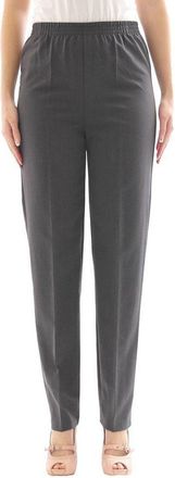 YESET Schlupfhose Damen Hose Schlupfform warme Wolle Schlupfhose Dehnbund Bügelfalte