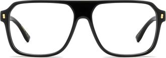 Dsquared2 unisex, Accessoires, Noir, Taille: 57 MM D2 0203 Optical Frame