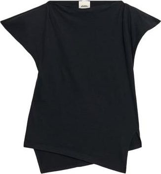 Isabel Marant T-shirt asym&eacute;trique Sebani en coton biologique
