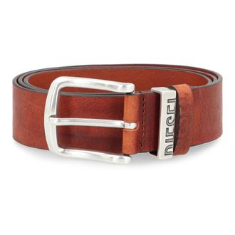 Diesel B-Visible Lederg&uuml;rtel - - Accessories - Herren - Braun - 95 CM