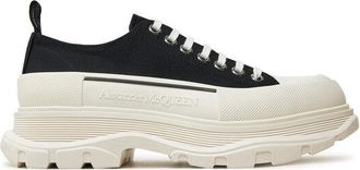 McQ by Alexander McQueen Sneakers aus Stoff 705660 W4MV2 Schwarz