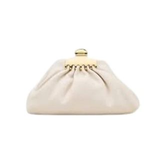 Marc Jacobs Femme, Sacs, Beige, Taille: ONE Size Le Petit Sac Pochette &agrave; Pince Crabe