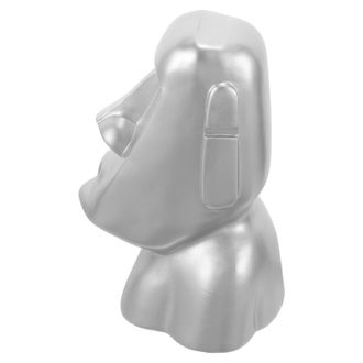 Angoily Moai Statue Kopfh&ouml;rerst&auml;nder aus Harz Dekorative Tischdekoration Praktischer Halter f&uuml;r Headset und Brille Kompakt f&uuml;r Schreibtisch Zuhause und B&uuml;ro