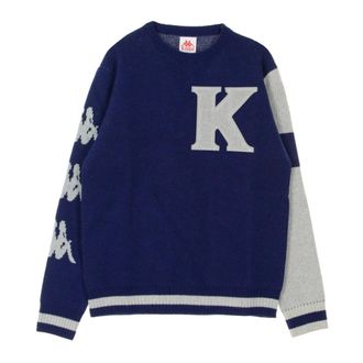 Kappa Homme, Pulls, Bleu, Taille: S Pull Tricot Col Rond