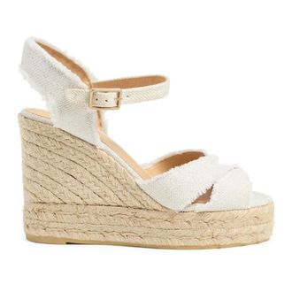 Castaner Bromelia/8Ed/032 11 cm Wedges - - Shoes - Damen - Wei&szlig; - 41 EU