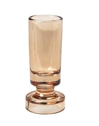 Broste Copenhagen Petra Vase, Glas, beige, 14cm