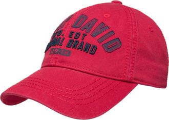 Camp David Herren Base Cap mit Logo Artwork Nautical Red, None