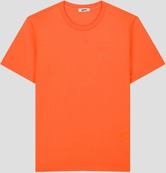 Jott T-shirt &agrave; col rond homme en coton Orange ensoleill&eacute; Pedro - Taille XXL