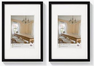 Walther Design BP520B Peppers Bilderrahmen, Holz, 15 x 20 cm, schwarz (Packung mit 2)