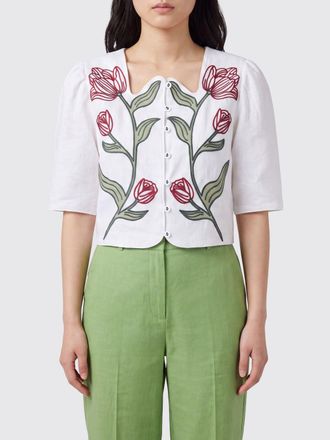 Farm Rio Hemdbluse Damen Farbe Wei&szlig;