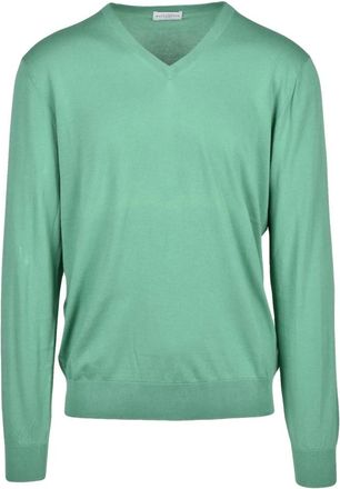 Ballantyne Pull &agrave; col en V - Homme - Pulls - Vert - Taille: 2XL