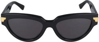Bottega Veneta Femme, Accessoires, Noir, Taille: 55 MM Bv1035S Lunettes de soleil Cat-Eye