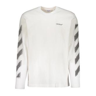 Off-white Langarm-T-Shirt - - Tops - Herren - Wei&szlig; - XS