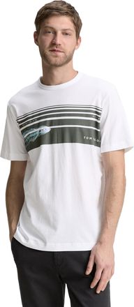 Tom Tailor Herren 1046791 T-Shirt, 20000-White, XL